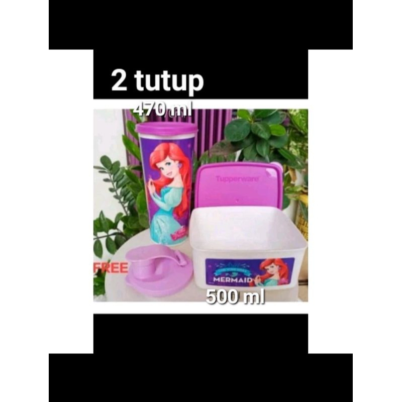 Jual princess break time set tupperware / break time set princes ...