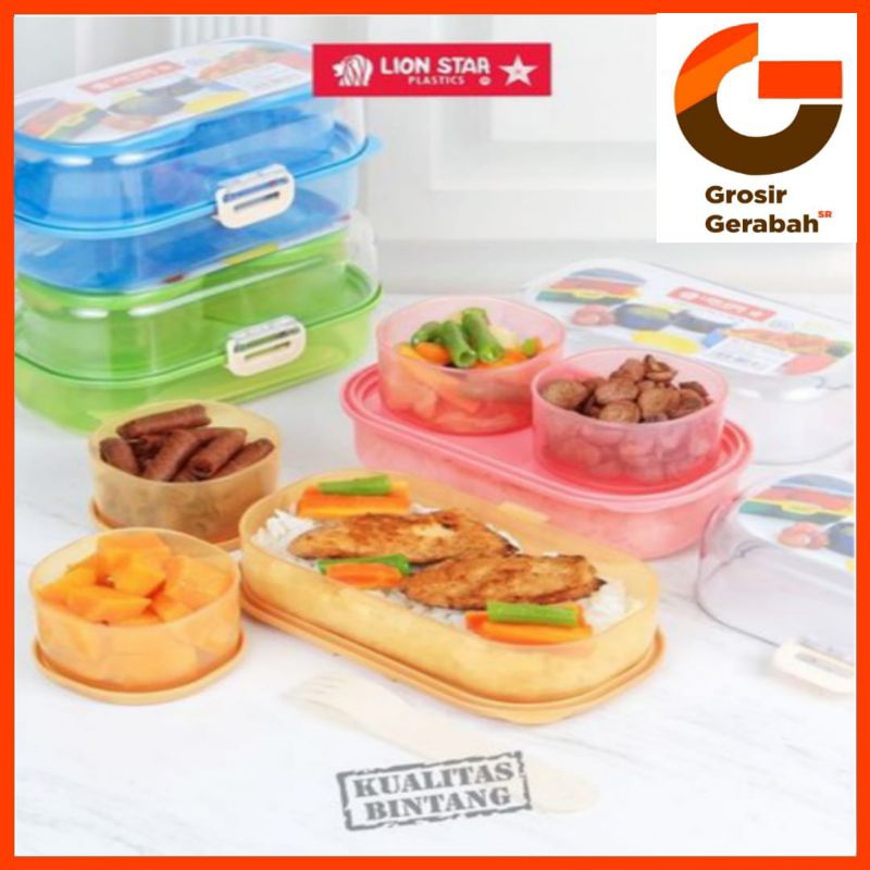 Jual Lion star Trio lunch box SB19 | Shopee Indonesia