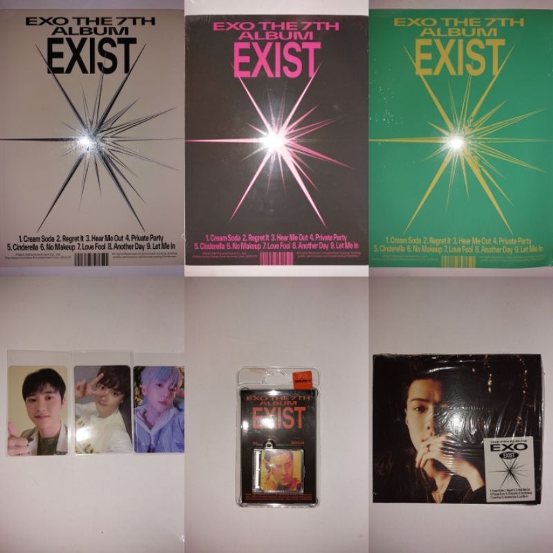 Jual Album Sealed EXO EXIST Photobook, Digipack Sehun, SMini Sehun | POB Baekhyun, Kyungsoo D.O ...