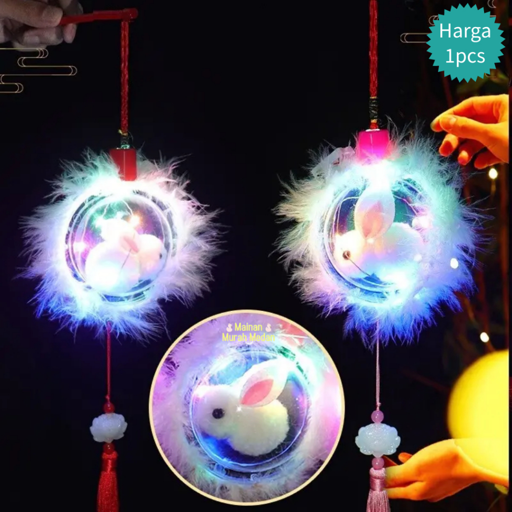 Jual M3 - Lampion DIY / Bunny,DIY Lantern Lampion Rabbit Mooncake ...
