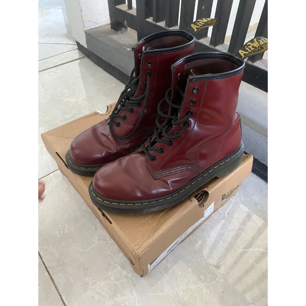 Jual DOCMART 1460 - RED CHERRY | Shopee Indonesia