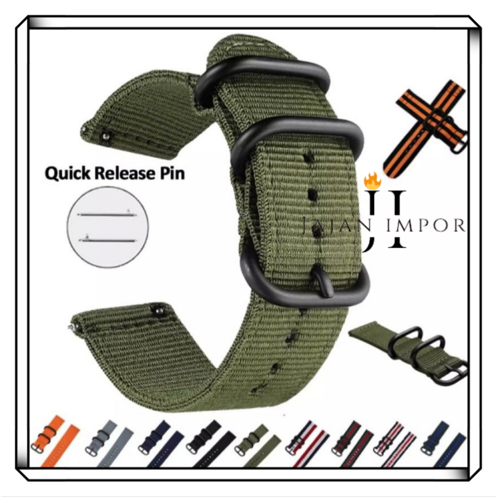 Jual STRAP CASIO SGW-400H / SGW-500H / MRW-200H Tali Jam KANVAS NYLON ...