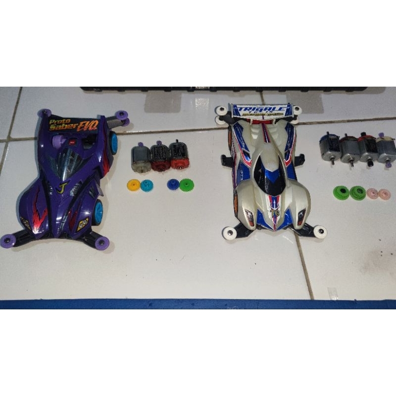 Jual TAMIYA TRIGALE MACH WHITE SPECIAL MA CHASSIS BUILD STBO READY TO ...