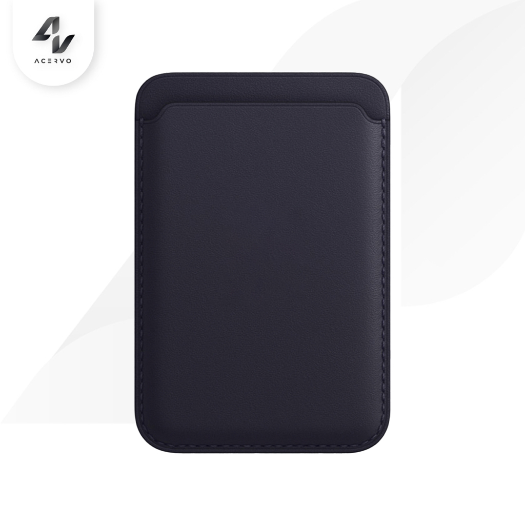 Jual iPhone Leather Wallet with MagSafe Card Holder Magnetic Dompet ...