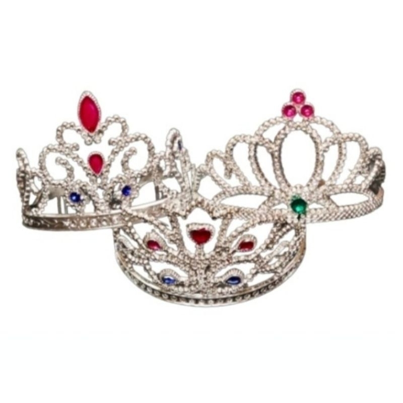 Jual mahkota ratu warna silver/queen crown | Shopee Indonesia