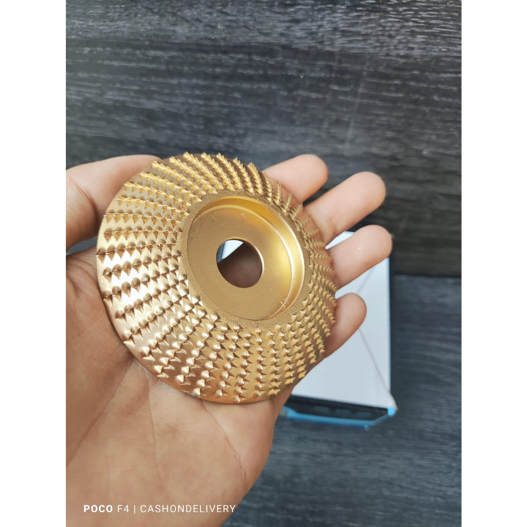 Jual Mata Gerinda Mangkok Gold Poles Dan Parut Kayu Pembentuk Siku ...