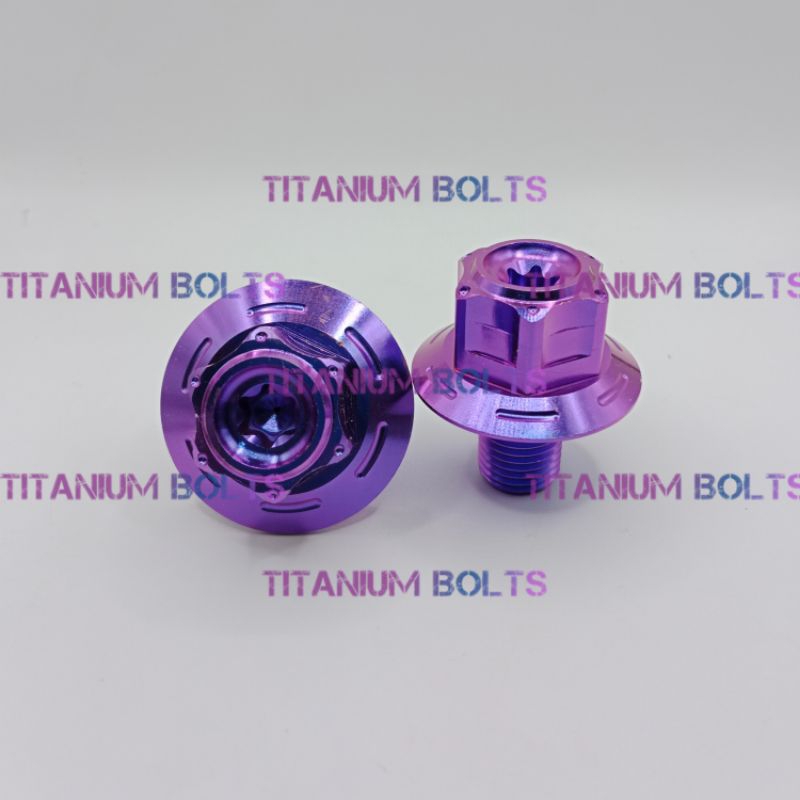 Jual Baut Titanium Segitiga Atas Ninja R SS RR Titanium Bolts GR5 Original | Shopee Indonesia