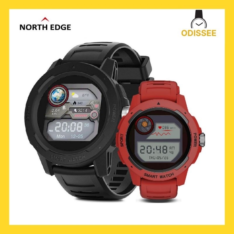 Jual North Edge Mars 2 Smartwatch Original model Garmin Instinct ...