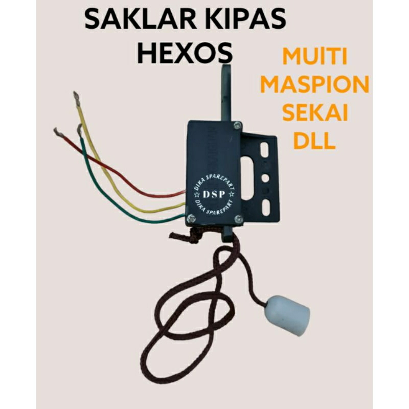 Jual saklar kipas angin hexsos kipas tembok original | Shopee Indonesia