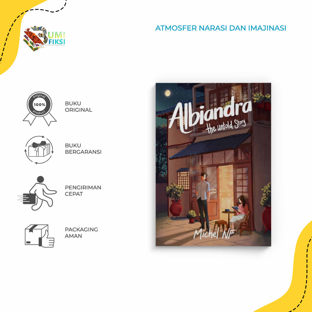 Jual Buku Novel - Albiandra The Untold Story - Michel NF - Tekad - Bumi ...