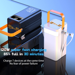 Jual Powerbank 60000mAh PD 20W Fast Charging / USB QC3.0 22.5W Quick ...