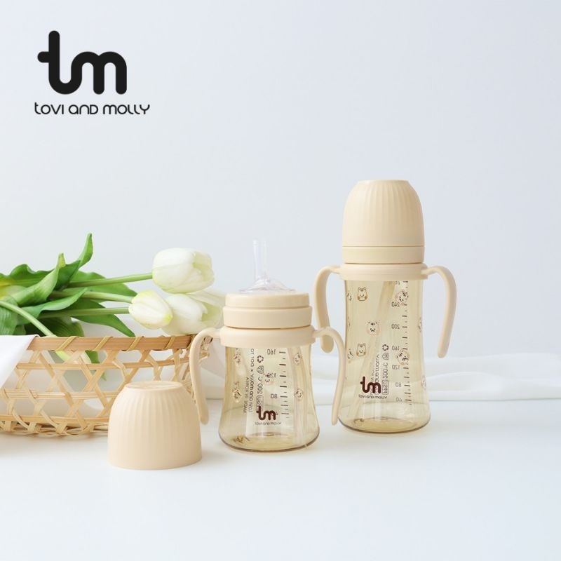 Jual TM Tovi&Molly PPSU First Straw Cup Baby Feeding Bottle 180 ml 280 ml / Botol Susu Bayi ...