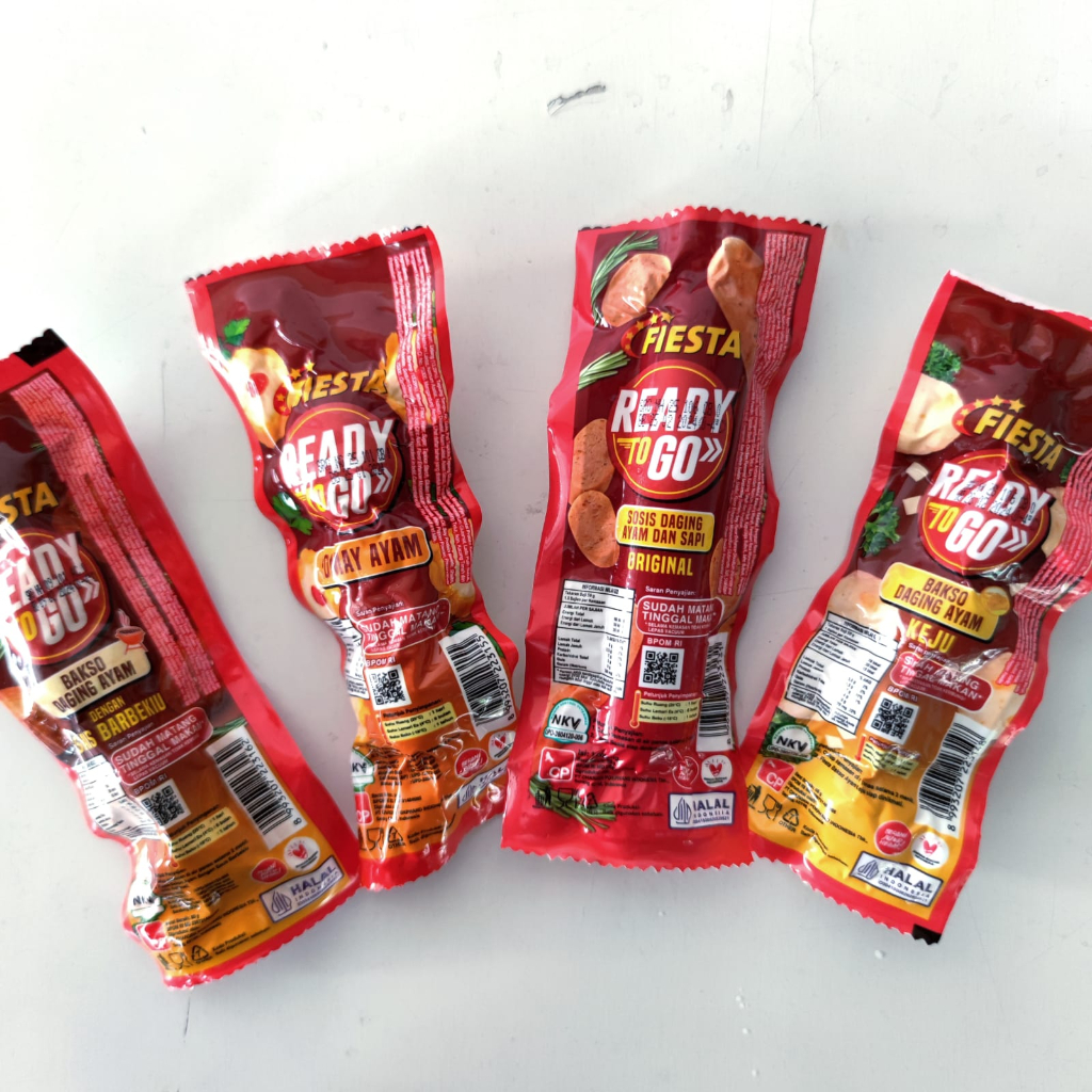 Jual FIESTA sosis ready to go sosis , bakso ,siomay 65gr | Shopee Indonesia