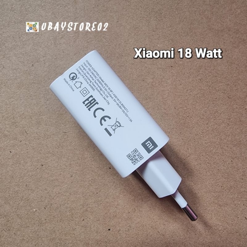 Jual Adaptor Copotan Redmi Note 7 Pro | Note 8 Pro 18W Original 100% | Shopee Indonesia