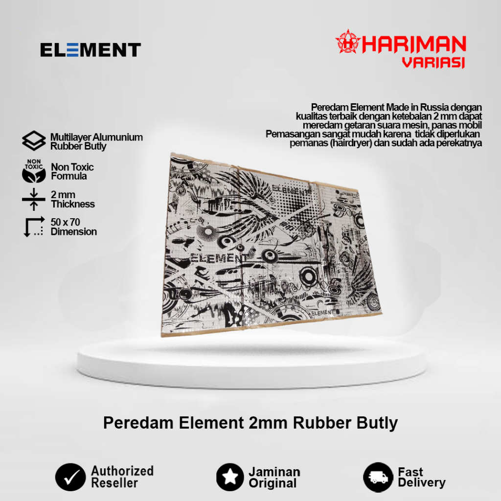 Jual Peredam Element 2MM Made In Russia | Shopee Indonesia