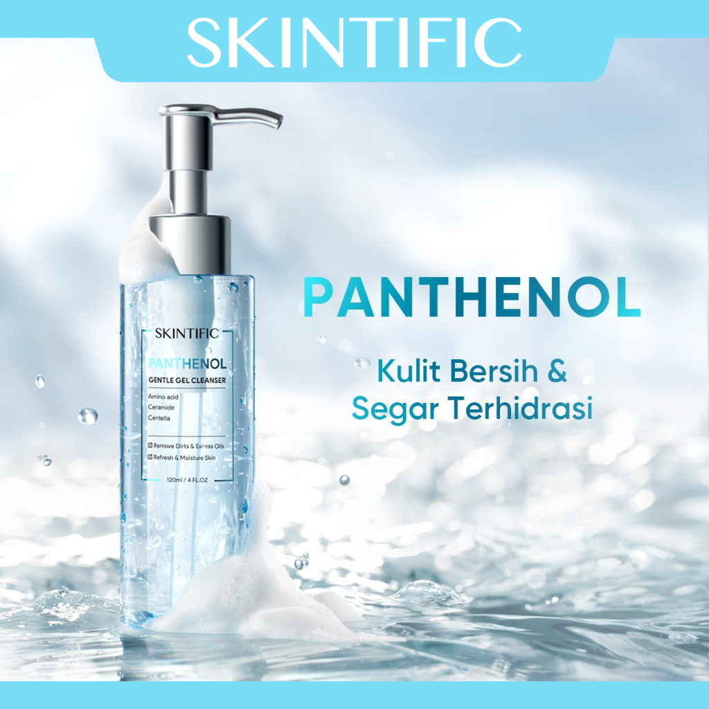 Jual SKINTIFIC Panthenol Gel Cleanser 120ml Calming and Soothing ...