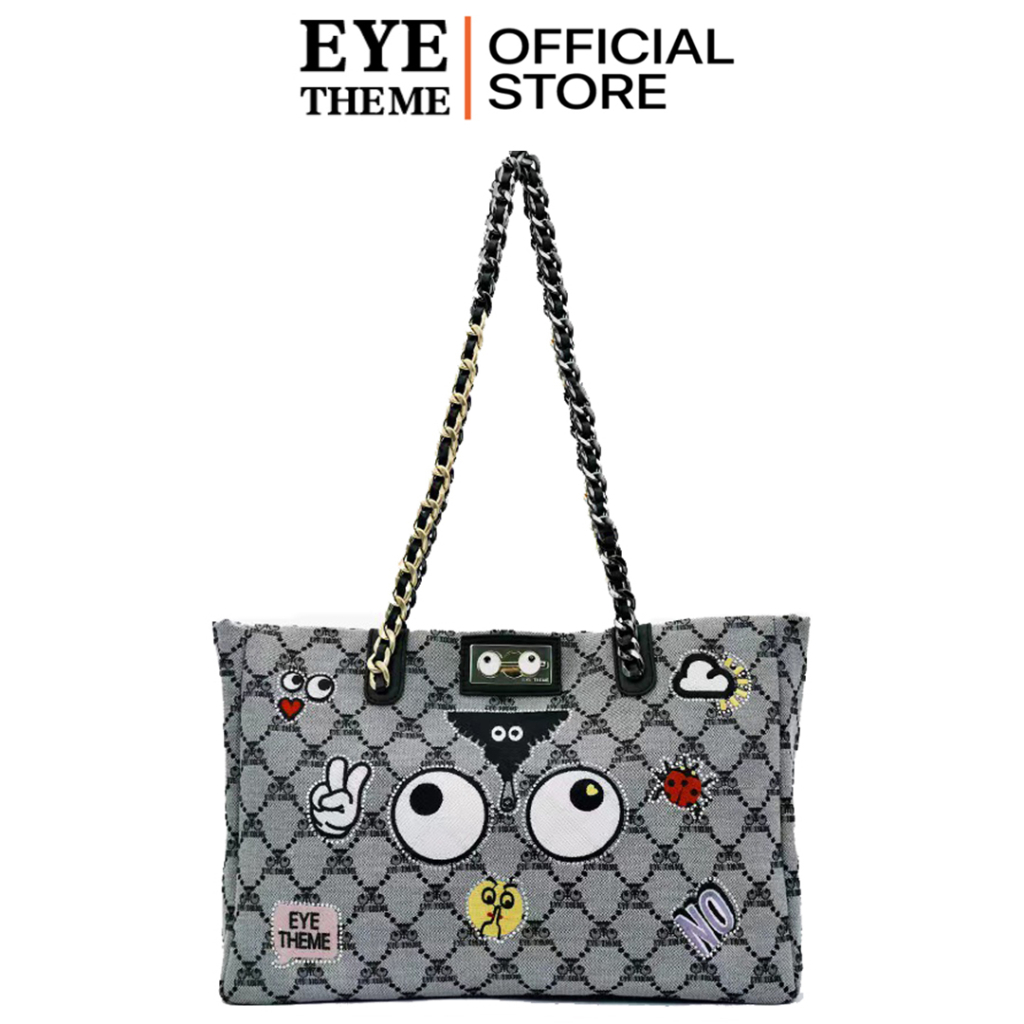 Jual EYE THEME ~ Tas Wanita Seyora Embroiderry Eye Theme Jacquard ...