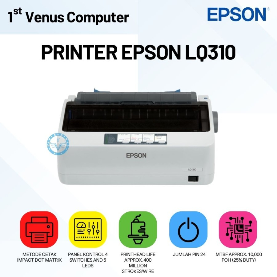 Jual PRINTER EPSON LQ310 DOT MATRIX / PRINTER DOT MATRIX EPSON /PRI35 ...