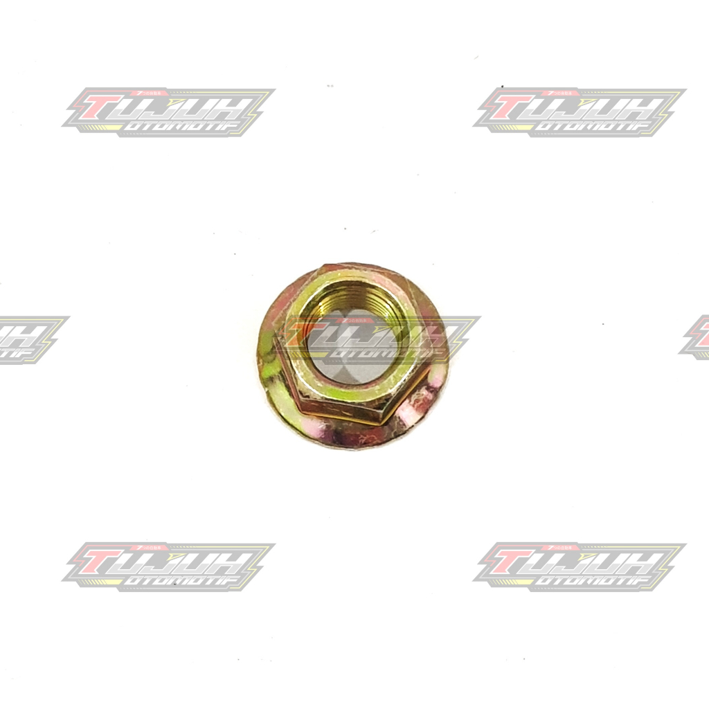 Jual Mur Flange M12 Kunci 17 Kuning | Shopee Indonesia