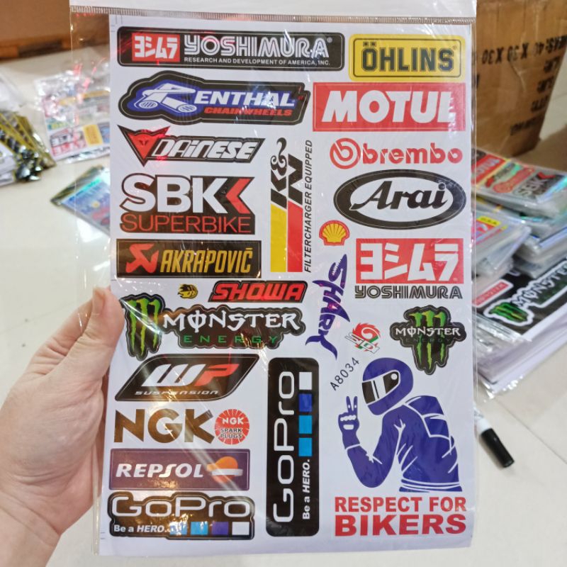 Jual BLANJA.ids Sticker stiker kereta motor roda dua/ stiker keren ...