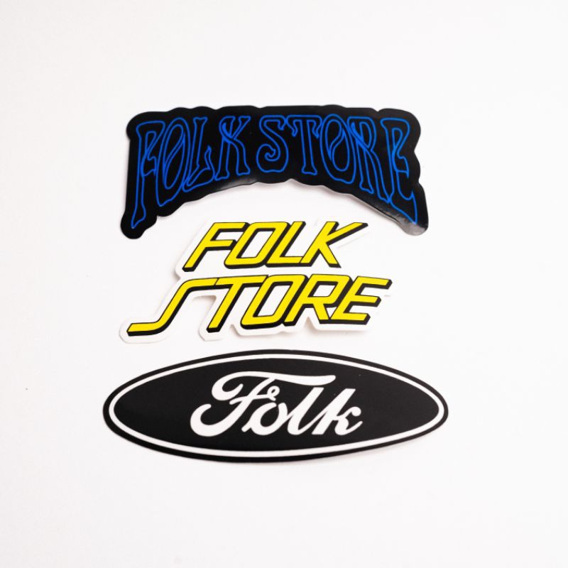 Jual FOLK MERCH - STICKER PACK (3 PCS) | Shopee Indonesia