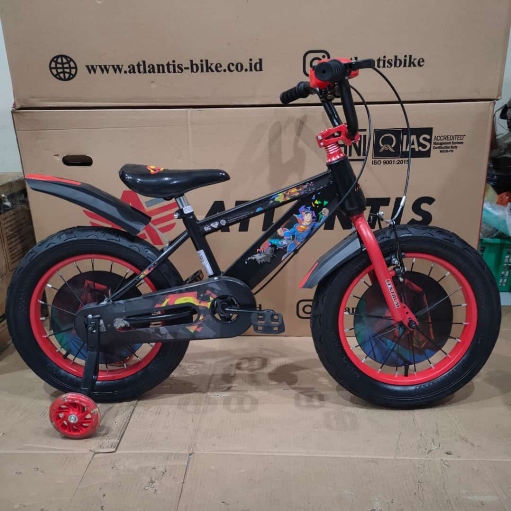 Jual sepeda bmx anak 12 16 18 inch centrum superman ct 8625-3-8 ...