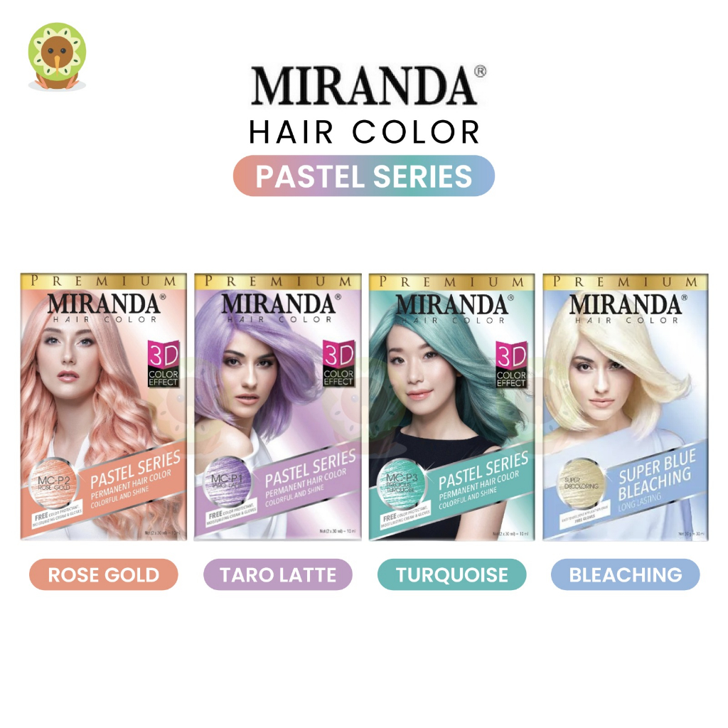 Jual MIRANDA HAIR COLOR PASTEL SERIES - PEWARNA RAMBUT PASTEL | Shopee ...