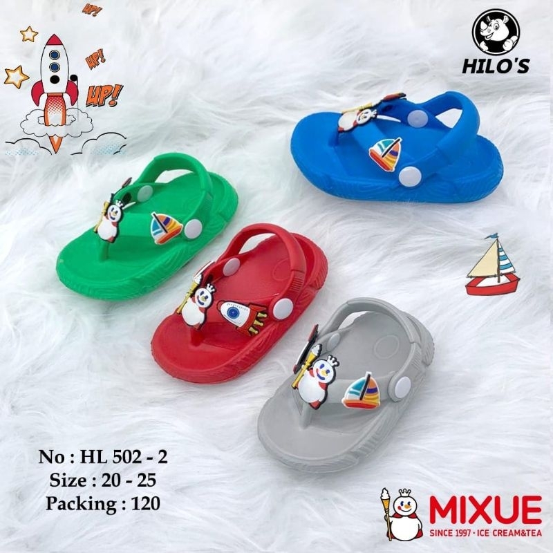Jual SANDAL JAPIT ANAK MIXUE DAN ASTRONOT LET BELAKANG 502 SIZE 20-25 ...