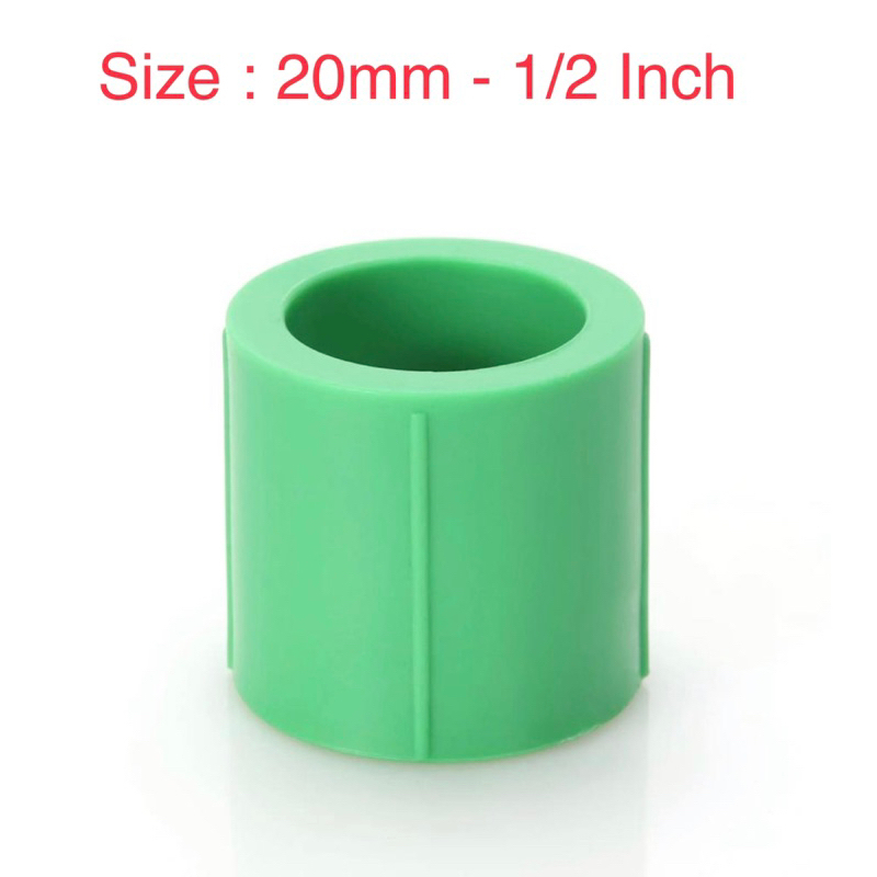 Jual Coupling 20mm / Coupling 1/2 Inch - Sok 20mm / Sok 1/2 Inch PPR ...