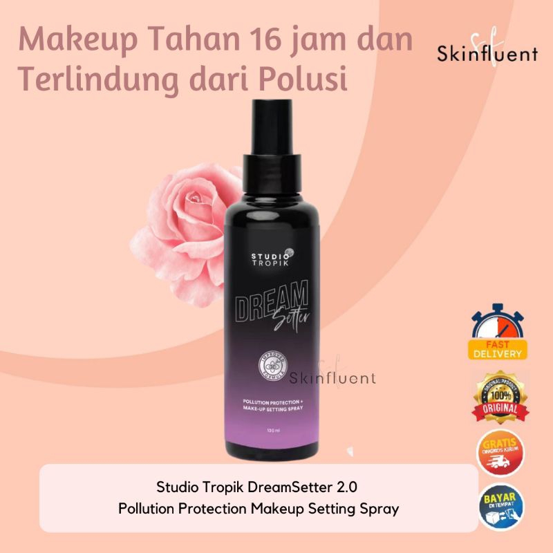 Jual Studio Tropik DreamSetter 2.0 Pollution Protection Makeup Setting Spray untuk Matte Finish ...