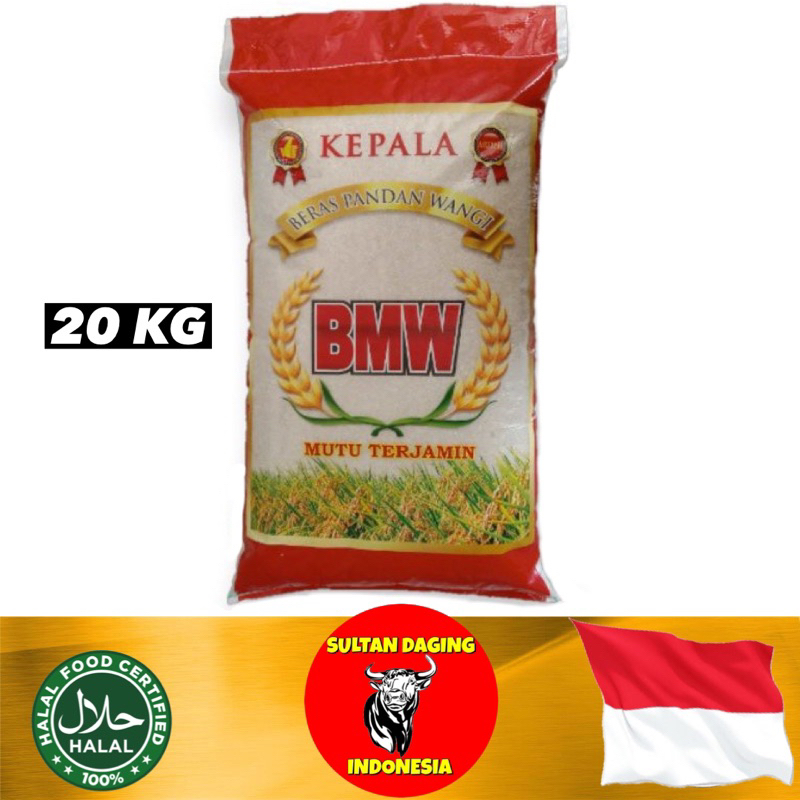 Jual BERAS BMW PANDAN WANGI 20 KG SUPER PREMIUM/ BERAS PANDAN WANGI ...