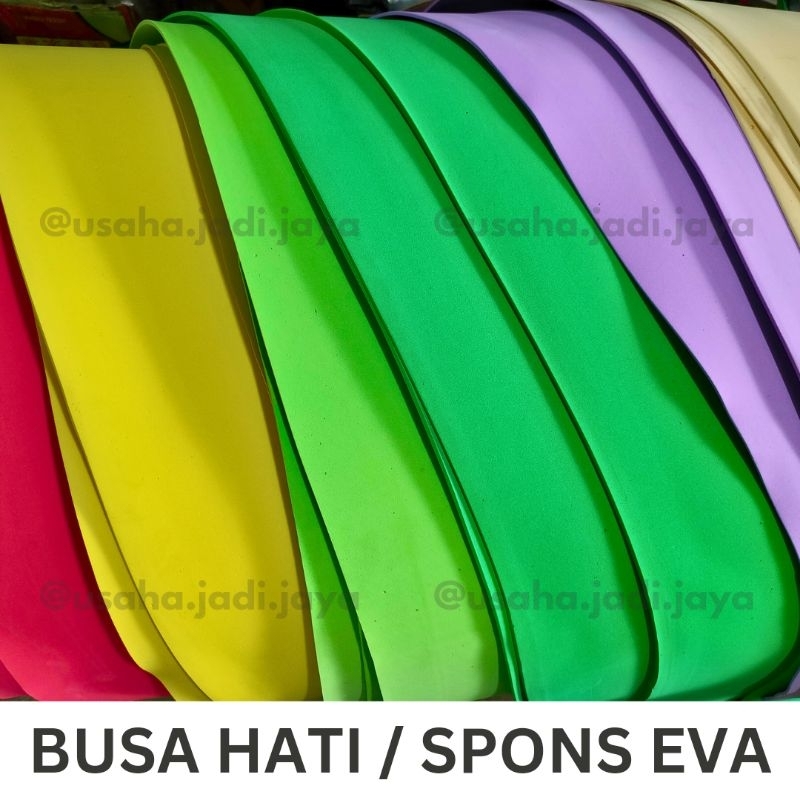 Jual BUSA HATI / SPONS EVA TEBAL 2MM 1,2M X 2M | Shopee Indonesia
