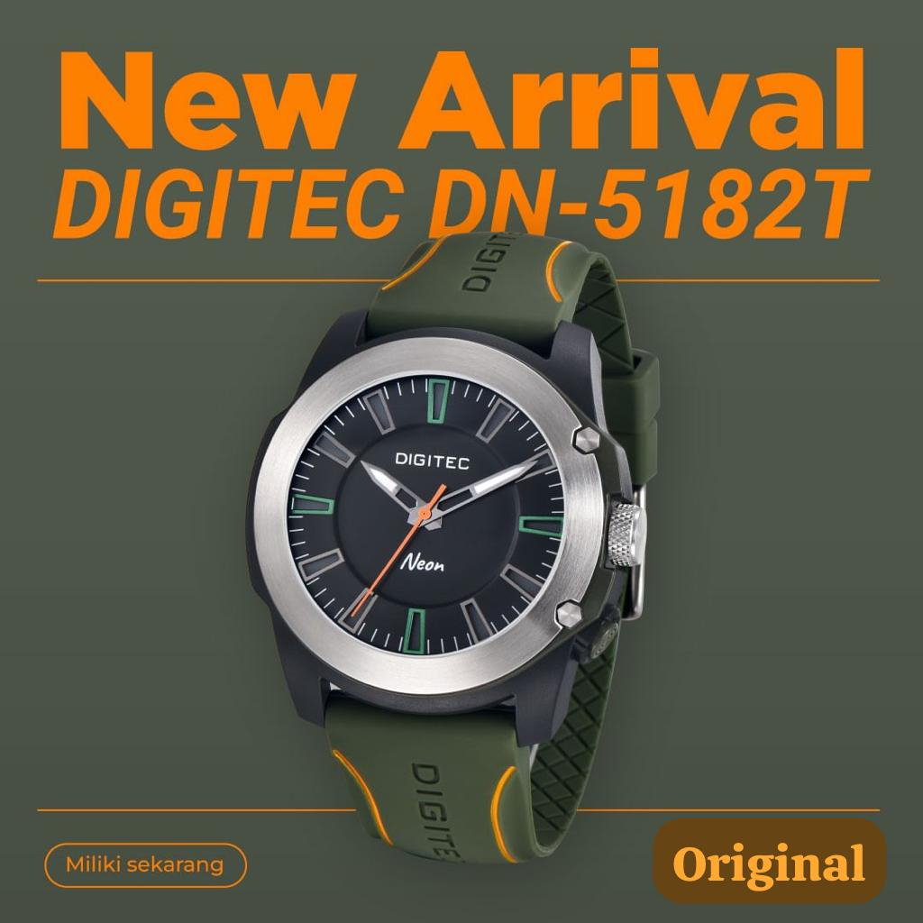 Jual Jam Pria Digitec 5182 Neon Original / Jam Pria Digitec Neo / Jam ...