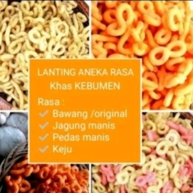 Jual Snack lanting bumbu tela sari khas kebumen kemasan berbagai rasa ...