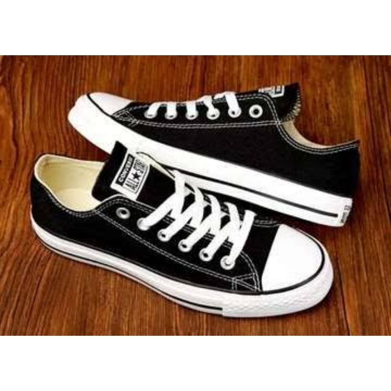 Jual sepatu Converse premium hitam all size | Shopee Indonesia