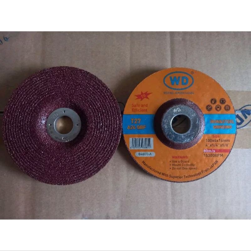 Jual Batu gerinda poles 4inch merk WD kegunaan poles / asah besi, baja ...