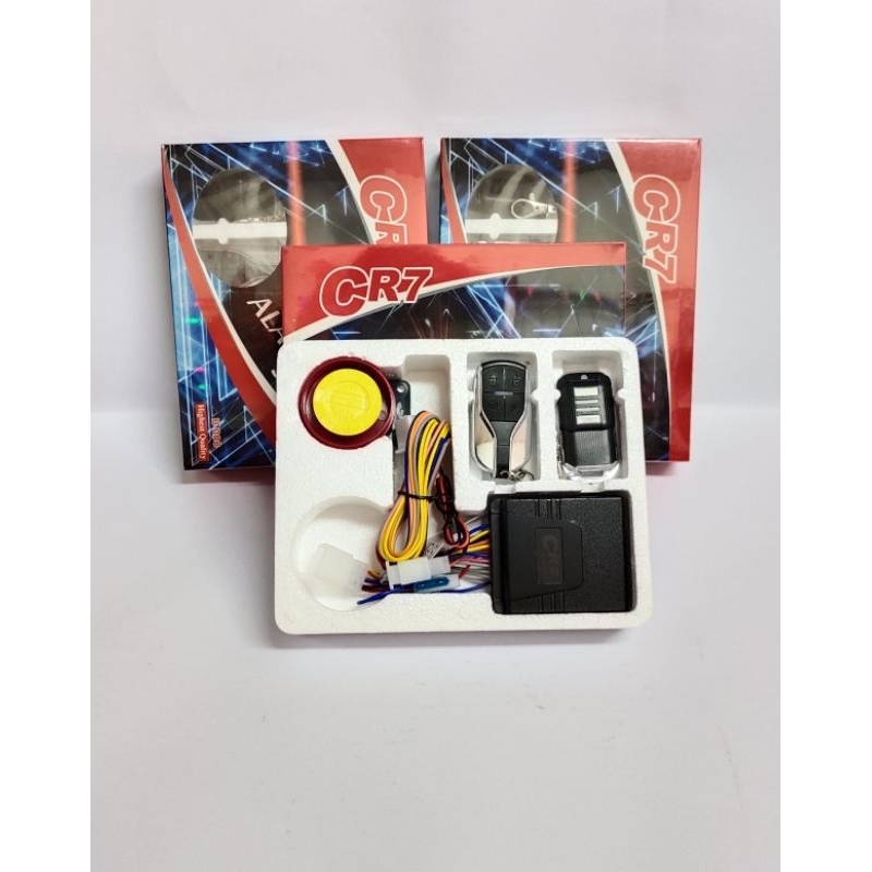 Jual Alarm Alaram Motor System Cr7 Fitur Lengkap Cara Pemasanganny Alaram Anti Maling Shopee
