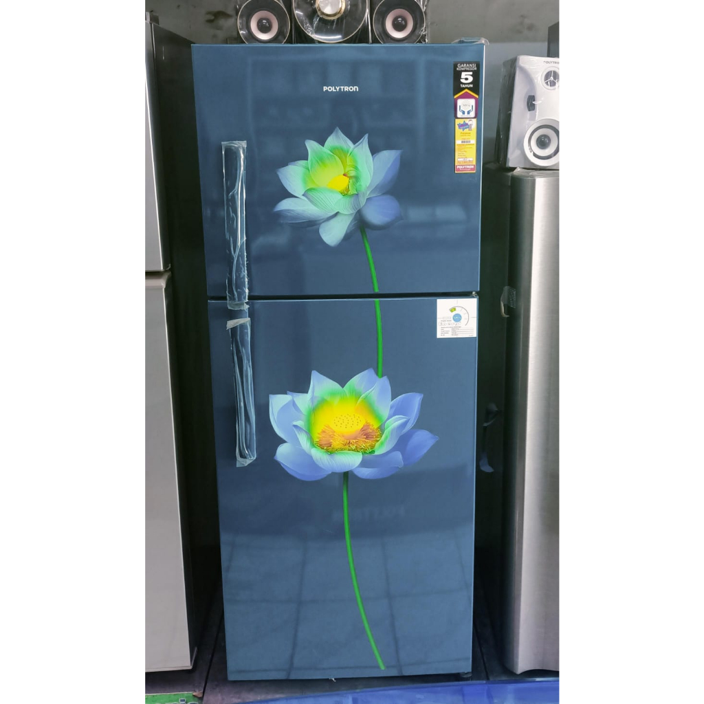 Jual LEMARI ES POLYTRON PRB-217/KULKAS POLYTRON 2 PINTU/REFRIGERATOR ...
