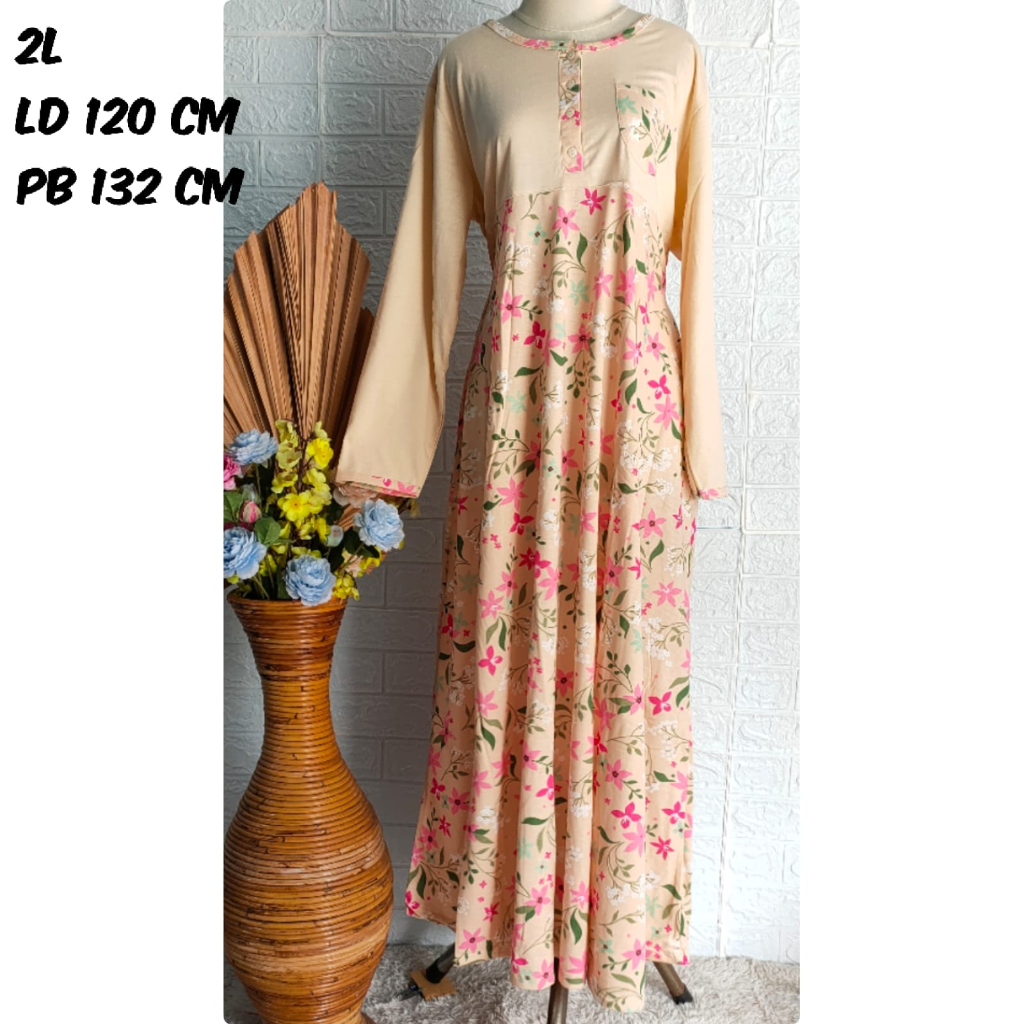 Jual Daster Muslim Gamis TERMURAH / Gamis Muslim Dewasa Anne Claire ...
