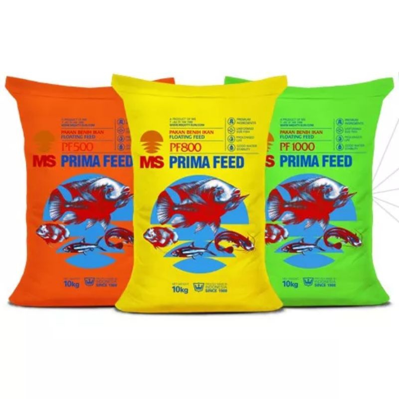 Jual Pelet Prima Feed Pf500 Pf800 Pf1000 1 Kg Pakan Benih Ikan Lele ...