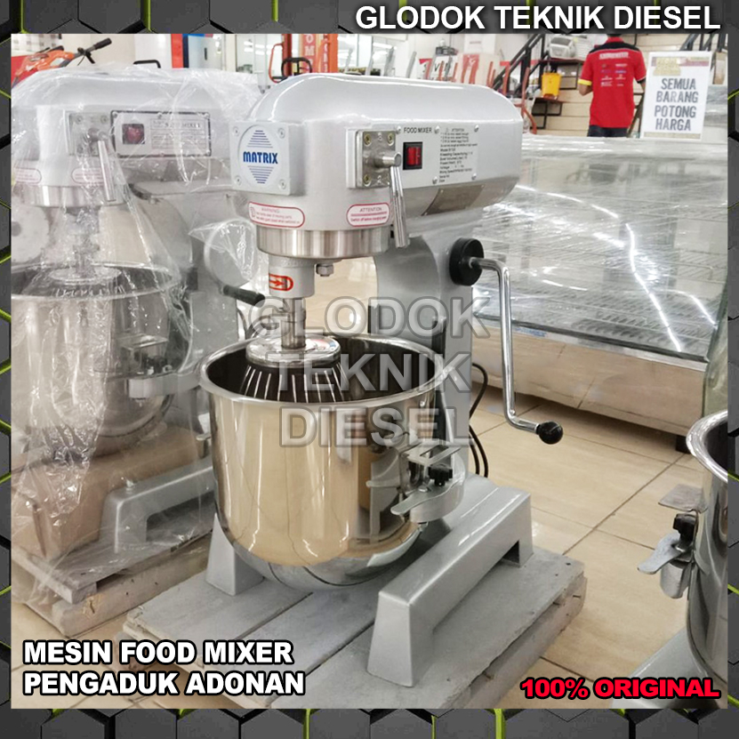 Jual Matrix Mesin Giling Pengaduk Adonan Food Mixer B 10 Liter B10 B10S ...