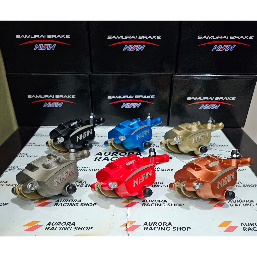 Jual KALIPER NISSIN 2 PISTON UNIVERSAL KANAN TANPA BREKET - ORIGINAL NISSIN SAMURAI | Shopee ...