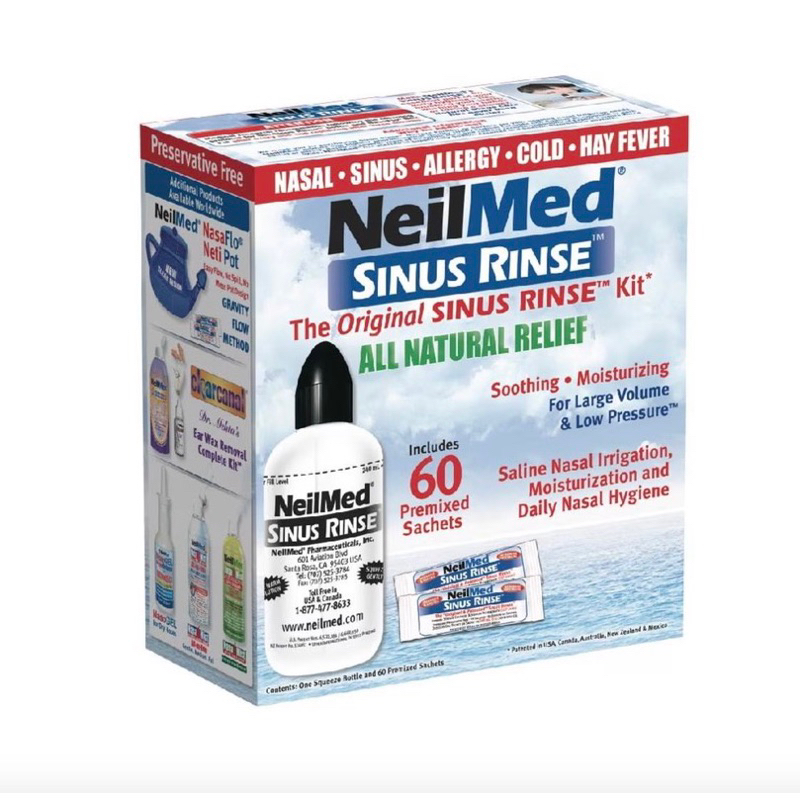Jual neilmed original sinus rinse kitset consists squeeze bottle 1s ...