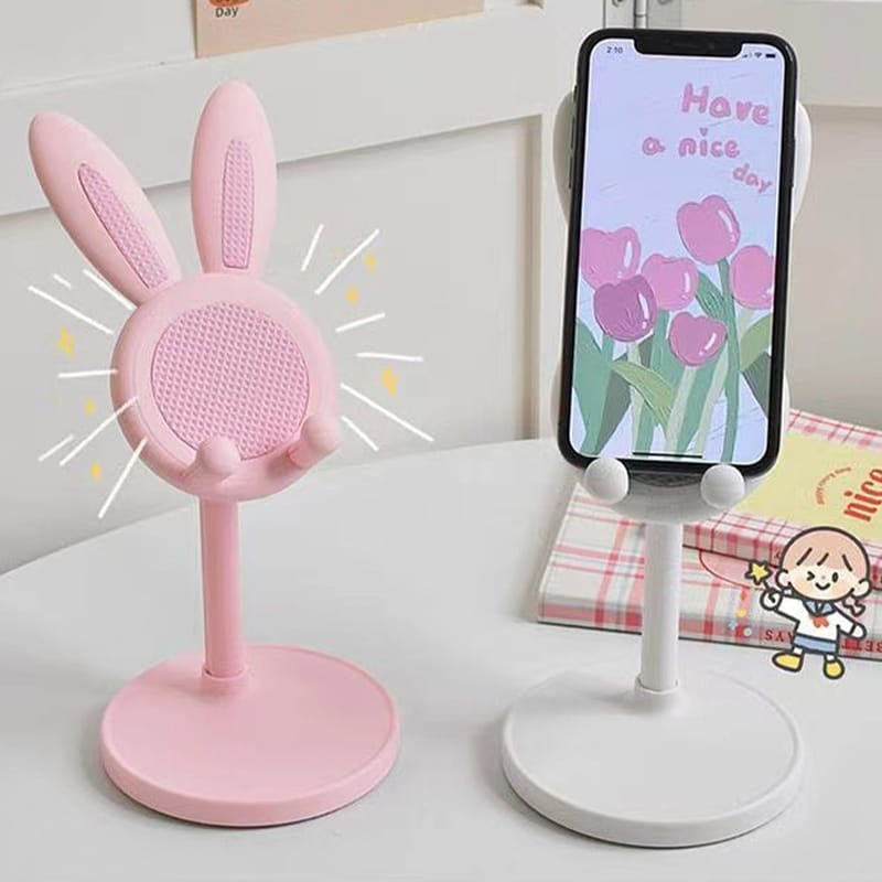 Jual Stand Holder HP Karakter Rabbit Dudukan HP Universal HD45 Holder ...