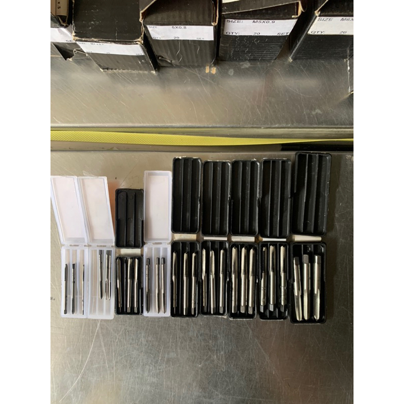 Jual Hand tap Triangle M3 - M6 pembuat drat ulir baut Carbon Steel ...