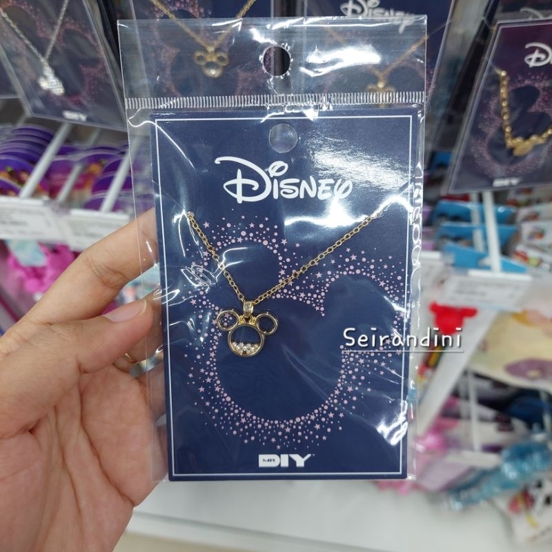 Jual PROMO SALE!! Kalung Disney Mickey Minnie Mouse Putih Gold Necklace ...