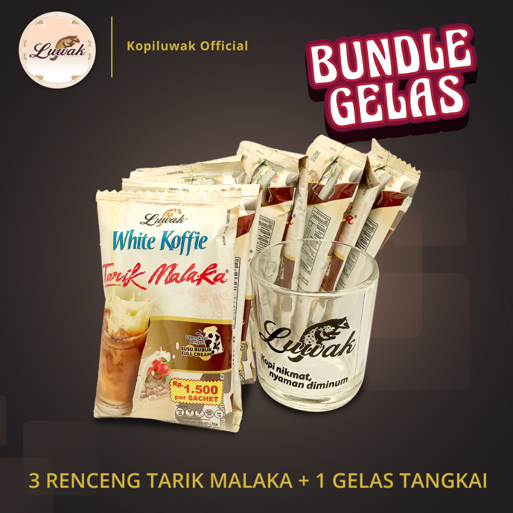 Jual PAKET KOPI LUWAK BUNDLE GELAS CANTIK | Shopee Indonesia