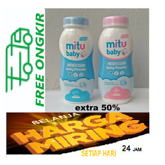 Jual Bedak Bayi Mitu Baby Powder Botol | Shopee Indonesia