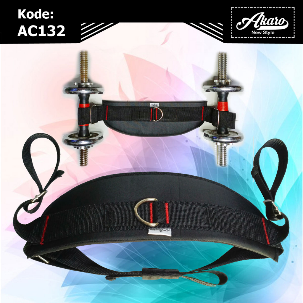 Jual Sabuk Gym AC132 | Belt Gym | Pull Up | Push Up | Sit Up | Alat Fitness | Akaro | Shopee ...