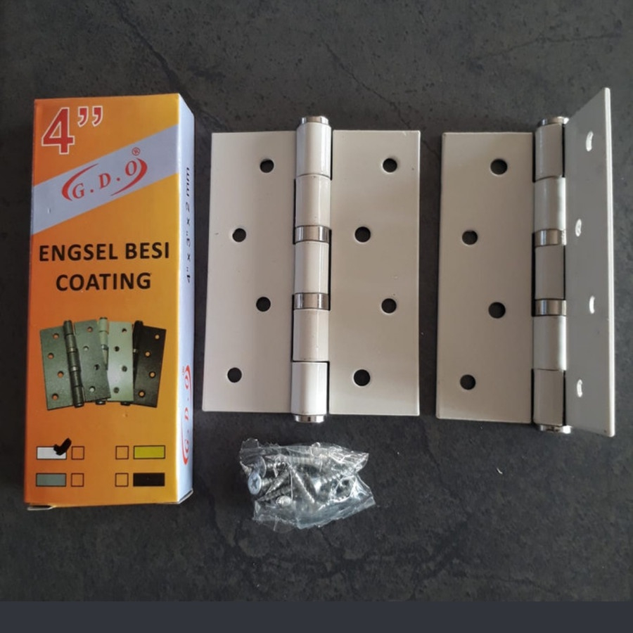 Jual Engsel Besi 3" 4" GDO, Engsel Besi 2 Warna | Shopee Indonesia